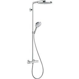 Hansgrohe Raindance Select S 240 2jet Showerpipe 27129000, chrom, schwenkbar