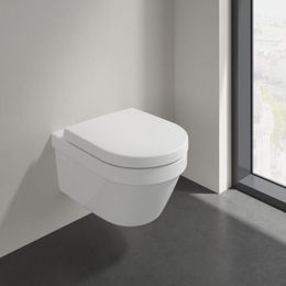 Villeroy & Boch Villeroy und Boch Architectura Wand-Tiefsp&uuml;l-WC 4694R001 37 x 53 cm, sp&uuml;lrandlos, Abgang waagerecht, wei&szlig;