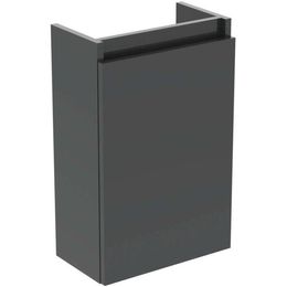 Ideal Standard Eurovit Plus Handwaschbeckenunterschrank R0271TI Grau gl&auml;nzend lackiert, 345x202x550mm, T&uuml;r 1, Anschlag links/rechts