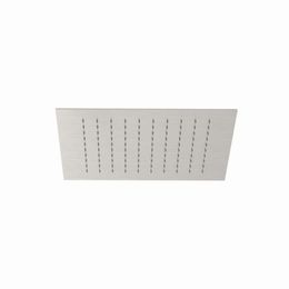 Kludi ASANA Kopfbrause 69400N5-00 340 x 340 mm mit Sommerregen St. Brushed Nickel