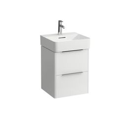 Laufen Base f&uuml;r VAL Waschtischunterschrank H4021321102601, 43,5x53x39cm, 2 Ausz&uuml;ge, wei&szlig; matt