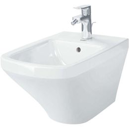 Duravit DuraStyle Wand Bidet 2287150000 mit &Uuml;berlauf, 1 Hahnloch, weiss