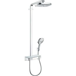 Hansgrohe Raindance Select Showerpipe 27126000 E 300 2jet, chrom, mit ShowerTablet