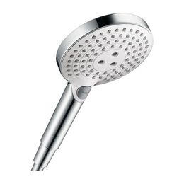 Hansgrohe Raindance Select Handbrause 26531400 S 120 3jet, wei&szlig;/chrom, DN 15, EcoSmart, &Oslash;120mm