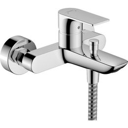 Hansgrohe Rebris E Wannenarmatur 72450000 Aufputz, 2 Verbraucher, Ausladung 182mm, chrom