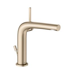 KEUCO Edition 400 Waschtischarmatur 51502030000 Bronze geb&uuml;rstet, 153 mm, mit Ablaufgarnitur