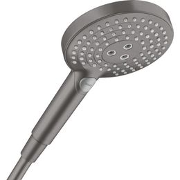 Hansgrohe Raindance Select S Handbrause 26531340 9 l/min, DN 15, 3jet, Brausekopf &Oslash; 125 mm, brushed black