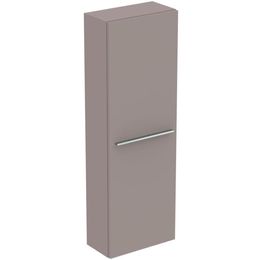 Ideal Standard i.life S Hochschrank T5289NH 2 T&uuml;ren, 40 x 21 x 120 cm, carbongrau matt