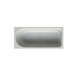 Bette BetteOcean Badewanne 8855-002 170x75x45cm, Fu&szlig;ende rechts, &Uuml;berlauf vorne, manhattan