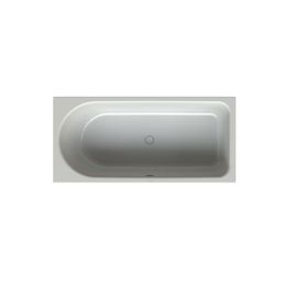 Bette BetteOcean Badewanne 8865-002 170x80x45cm, Fu&szlig;ende rechts, &Uuml;berlauf vorne, manhattan