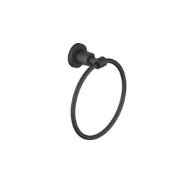 Dornbracht Tara. Handtuchring 83200892-33 rund, schwarz matt