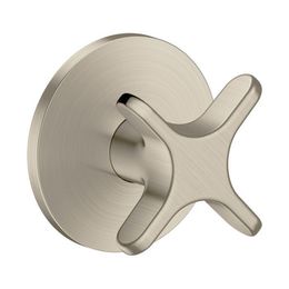 Hansgrohe AXOR One Absperrventil 48771820 Unterputz, brushed nickel, mit Kreuzgriff