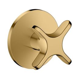 Hansgrohe AXOR One Absperrventil 48771990 Unterputz, polished gold optic, mit Kreuzgriff