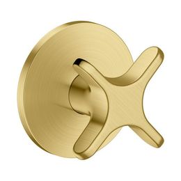 Hansgrohe AXOR One Absperrventil 48771950 Unterputz, brushed brass, mit Kreuzgriff