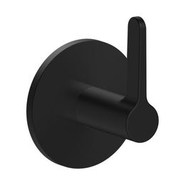 Hansgrohe AXOR One Absperrventil 48772670 Unterputz, schwarz matt, mit Hebelgriff