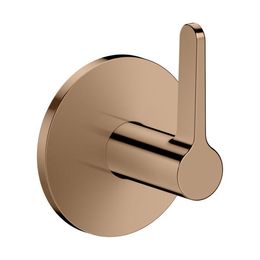 Hansgrohe AXOR One Absperrventil 48772300 Unterputz, polished red gold, mit Hebelgriff