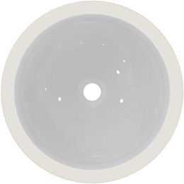 Ideal Standard Unterbau Waschtisch Connect E505401 48 cm, weiss, ohne Hahnloch, mit &Uuml;berlauf