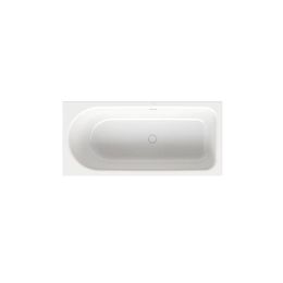 Bette BetteOcean Badewanne 8858-287 starwhite, 150x70x45cm, Fu&szlig;ende rechts, &Uuml;berlauf hinten