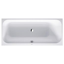 Duravit Badewanne Happy D.2 700313000000000 170 x 75 cm, wei&szlig;, R&uuml;ckenschr&auml;ge rechts
