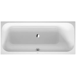 Duravit Badewanne Happy D.2 700311000000000 170 x 70 cm, wei&szlig;, R&uuml;ckenschr&auml;ge rechts
