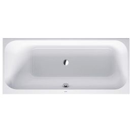 Duravit Badewanne Happy D.2 700312000000000 170 x 75 cm, wei&szlig;, R&uuml;ckenschr&auml;ge links