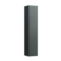 Laufen BASE f&uuml;r INO Hochschrank H4030321102661 35x16,5cm, 1 T&uuml;r, Scharnier rechts, Griff Aluminium eloxiert, verkehrsgrau