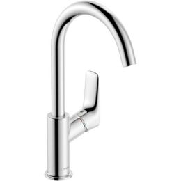 Hansgrohe Logis 210 Waschtisch Armatur 71131000 chrom, H&ouml;he 300 mm, ohne Ablaufgarnitur