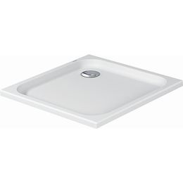 Duravit Quadrat-Duschwanne D-Code 720101000000001 Einbauversion, 800x 800 mm, weiss mit Antislip