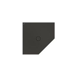 Bette BetteFloor Caro Duschfl&auml;che 7191-401AE Antirutsch/Pro, anthracite, 90x90cm