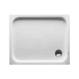 Duravit Rechteck-Duschwanne D-Code 720104000000001 Einbauversion, 900 x 750 mm, weiss mit Antislip