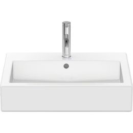 Duravit Vero Waschtisch 0454600027 60 x 47 cm, weiss, geschliffen, mit Hahnloch