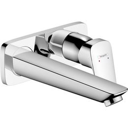 Hansgrohe Logis Wand Waschtisch Armatur 71220000 Unterputz Waschtisch Einhebelmischer, chrom