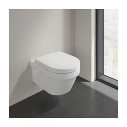 Villeroy & Boch Villeroy & Boch Architectura Wand WC 5684R0R1 Tiefsp&uuml;ler, Wei&szlig; Alpin CeramicPlus, sp&uuml;lrandlos