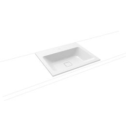 Kaldewei Cono Einbau-Waschtisch 901606013199 3080, 60x50cm, manhattan Perl-Effekt, ohne &Uuml;berlauf, 1 Hahnloch