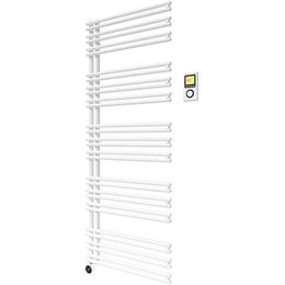 Purmo Figuresse Gate E Elektro-Badheizk&ouml;rper FHZM015106000N0 BH 1514 mm, BL 600 mm, 600 W, RAL 9016
