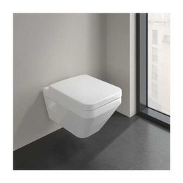Villeroy & Boch Villeroy und Boch Architectura Wand-Tiefsp&uuml;l-WC 5685C001 37x53cm, eckig, TwistFlush, wandh&auml;ngend, waagerecht, wei&szlig;