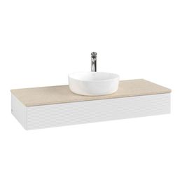 Villeroy & Boch Villeroy & Boch Antao Waschtischunterschrank 1200x190x500mm L10153GF mit Beleuchtung mit Struktur FK/AP: GF/3