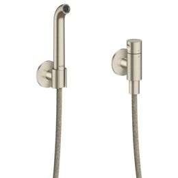 Hansgrohe AXOR One Gie&szlig;rohrset 48655820 mit R&uuml;ckflussverhinderer, brushed nickel