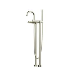 Steinberg Serie 100 Wannenarmatur 1001162BN Ausladung 231mm, freistehende Montage, Brushed Nickel