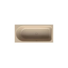 Bette BetteOcean Low-Line Badewanne 8842-003 bahamabeige, 150x70x38cm, Fu&szlig;ende rechts, &Uuml;berlauf vorne