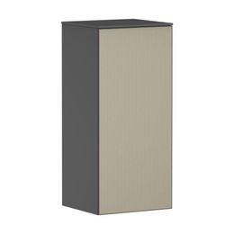 Hansgrohe Xevolos E Halbhochschrank 54214390 400x360x890mm, links, schiefergrau matt, bronze Struktur