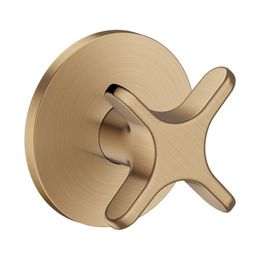 Hansgrohe AXOR One Absperrventil 48771140 Unterputz mit Kreuzgriff, brushed bronze