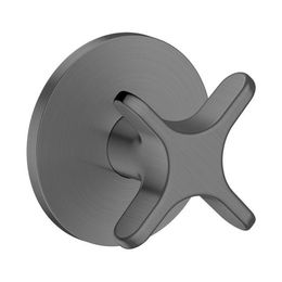 Hansgrohe AXOR One Absperrventil 48771340 Unterputz, brushed black chrome, mit Kreuzgriff