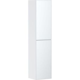 Hansgrohe Xevolos E Hochschrank 54218320 400x360x1760mm, links, mattwei&szlig;, wei&szlig; metallic