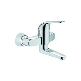 Grohe Waschtisch-Wand-Einhebelmischer 32767000 Euroeco Special, chrom, Ausladung 196 mm