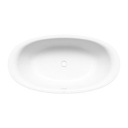 Kaldewei Ellipso duo Badewanne 286234010001 190x100cm, oval, Vollantislip, wei&szlig;