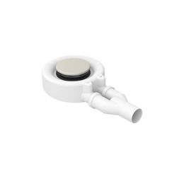 Bette Duschwannen-Ablaufgarnitur B574-441 cream, 0,85 l/sec., seitliche Entw&auml;sserung