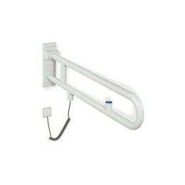 HEWI 801 E-Dreh-St&uuml;tzklappgriff 801.50.55033 700 mm, rubinrot, Sp&uuml;ltaste