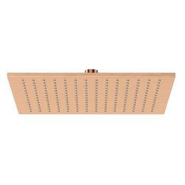 Herzbach LIVING SPA Slim-Regenbrause 11.600300.2.39 300x300 mm, Kupfer Stahl
