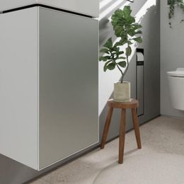 Hansgrohe Xevolos E Waschtischunterschrank 54169320 340x555x245mm, f&uuml;r Handwaschbecken, rechts, mattwei&szlig;, wei&szlig; metallic